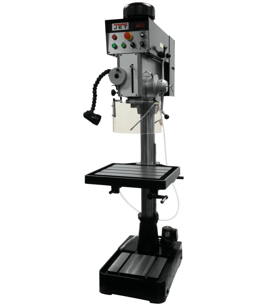 20" EVS Geared Head Drill Press With Tapping & Power Downfeed - 230V ...