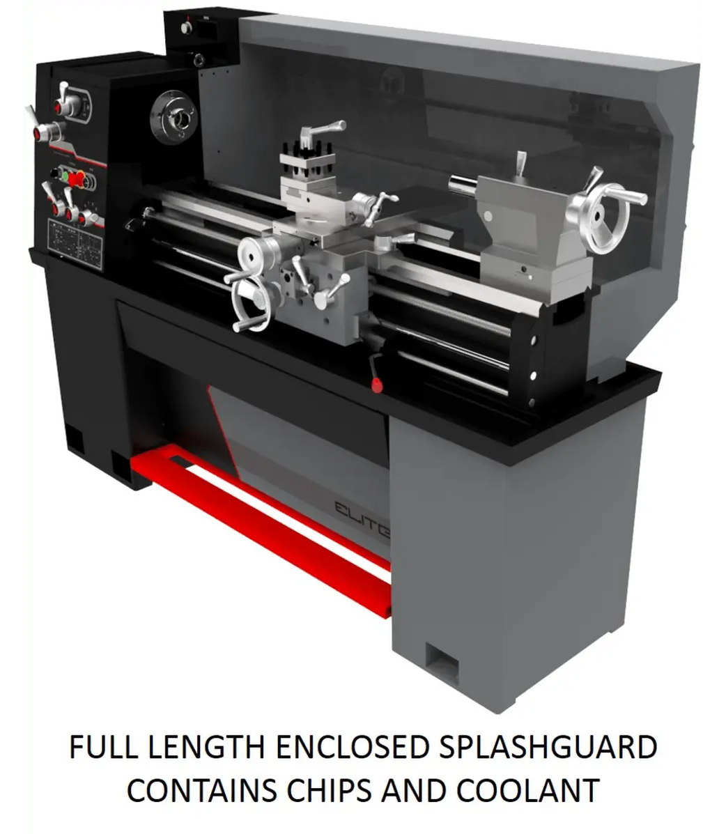 Elite 12" x 36" EVS Lathe With Newall DP700 DRO and Taper Attachment | — Sawtooth Supplies