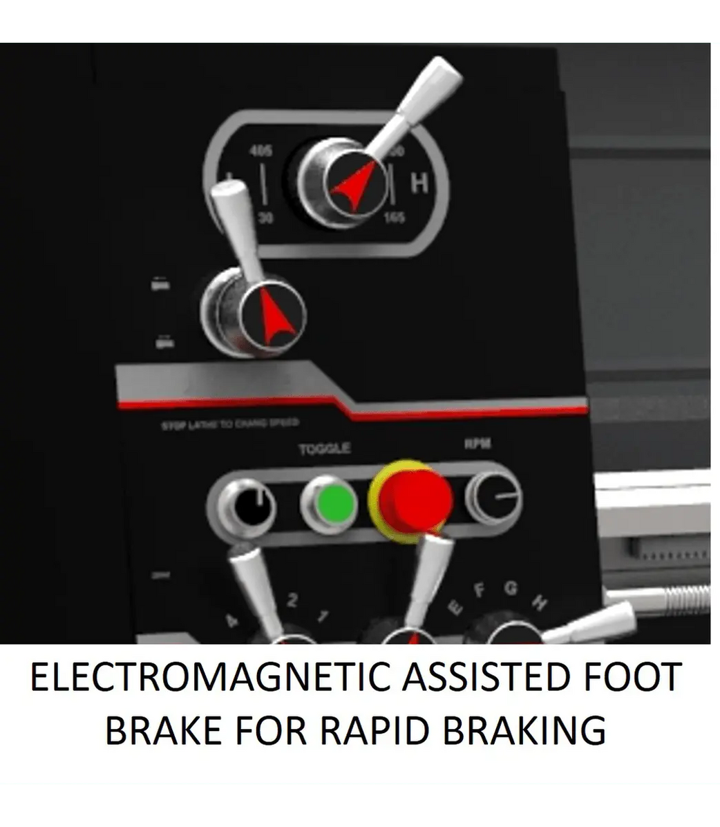 Elite 12" x 36" EVS Lathe With Newall DP700 DRO and Taper Attachment | — Sawtooth Supplies