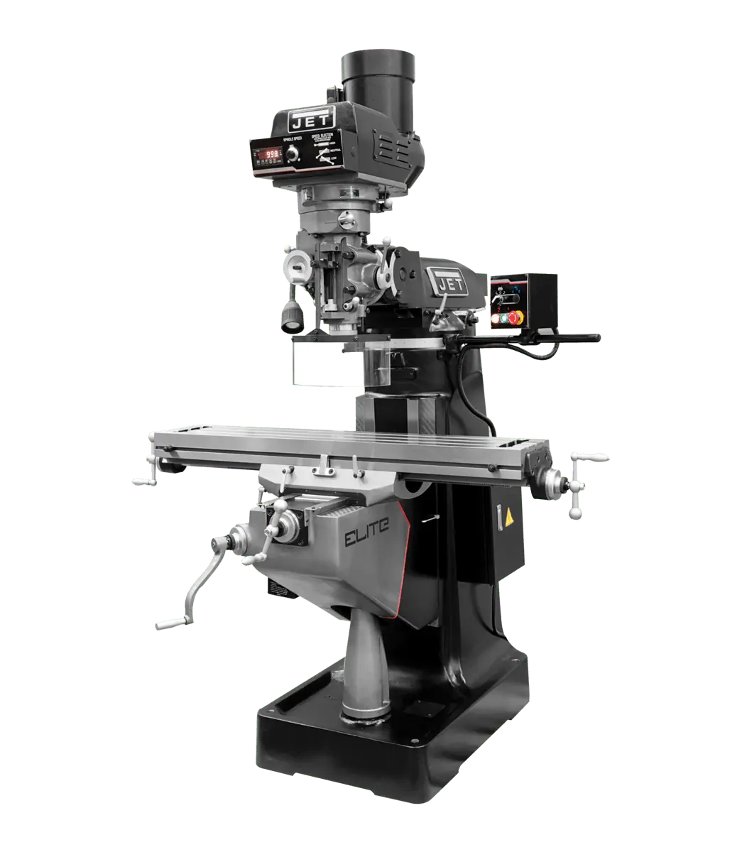 EVS-949 Mill with 2-Axis ACU-RITE 203 DRO and Servo X, Y, Z-Axis ...